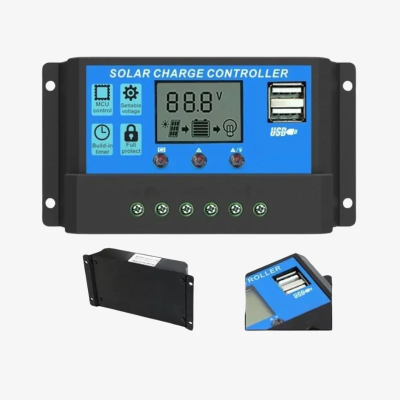 10 Amp Solar Charge Controller - Self Defence Hour